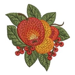 Mixed Fruit Arrangement Embroidery Design | EmbroideryDesigns.com