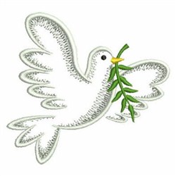 Peace Dove Embroidery Design | EmbroideryDesigns.com