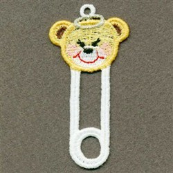 FSL Baby Diaper Pin Embroidery Design | EmbroideryDesigns.com