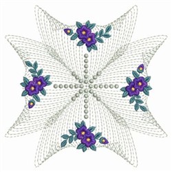 Enticement Quilt Embroidery Design | EmbroideryDesigns.com