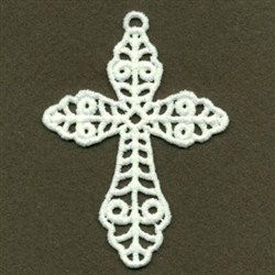 FSL Cross Bookmark Embroidery Design | EmbroideryDesigns.com