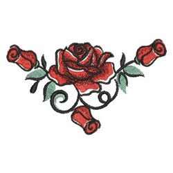 Rose Edge, Embroidery Design | EmbroideryDesigns.com