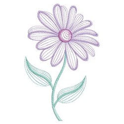 Daisy Embroidery Design | EmbroideryDesigns.com