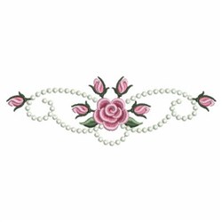 Border Flowers Embroidery Design | EmbroideryDesigns.com