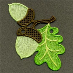 FSL Oak Tree Embroidery Design | EmbroideryDesigns.com