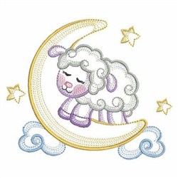 Sweet Sheep Embroidery Design | EmbroideryDesigns.com