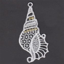 FSL Conch Shell Embroidery Design | EmbroideryDesigns.com
