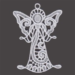 FSL Angel Embroidery Design | EmbroideryDesigns.com
