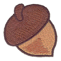 Acorn Embroidery Design | EmbroideryDesigns.com