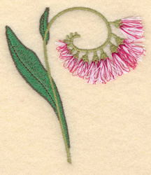 Flower A Fringe Embroidery Design | EmbroideryDesigns.com