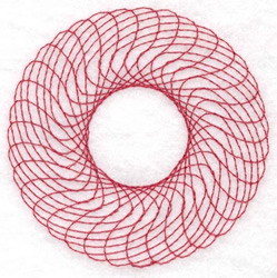 Spiral Embroidery Design | EmbroideryDesigns.com