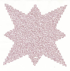 Stipple Star Embroidery Design | EmbroideryDesigns.com