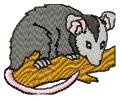 Possum Embroidery Design | EmbroideryDesigns.com