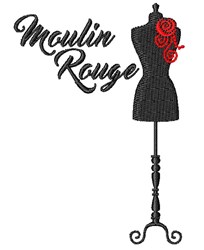 Moulin Rouge Embroidery Design | EmbroideryDesigns.com