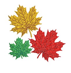 Autumn Leaves Embroidery Design | EmbroideryDesigns.com