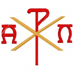 Alpha Omega Embroidery Design | EmbroideryDesigns.com