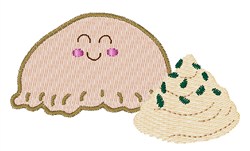 Polish Pierogi Embroidery Design | EmbroideryDesigns.com