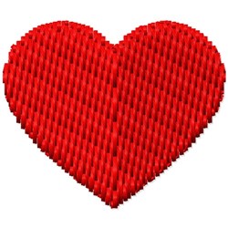 Heart Embroidery Design | EmbroideryDesigns.com