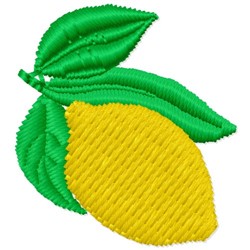 Lemon Embroidery Design | EmbroideryDesigns.com