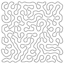 Continuous Line Embroidery Design | EmbroideryDesigns.com