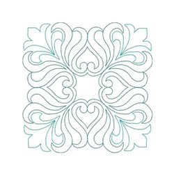Quilt Block Embroidery Design | EmbroideryDesigns.com