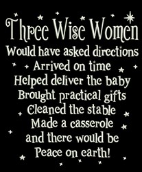 Three Wise Women Embroidery Design | EmbroideryDesigns.com