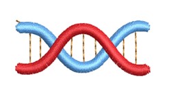 DNA Embroidery Design | EmbroideryDesigns.com