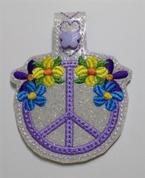 Peace Sign Embroidery Design | EmbroideryDesigns.com