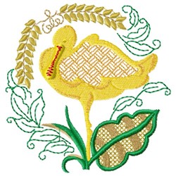 Spoonbill Embroidery Design | EmbroideryDesigns.com