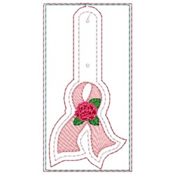 Pink Ribbon Embroidery Design | EmbroideryDesigns.com