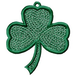 FSL Shamrock Embroidery Design | EmbroideryDesigns.com