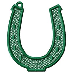 FSL Horseshoe Embroidery Design | EmbroideryDesigns.com