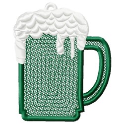FSL Beer Embroidery Design | EmbroideryDesigns.com