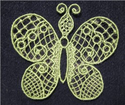 FSL Butterfly Embroidery Design | EmbroideryDesigns.com