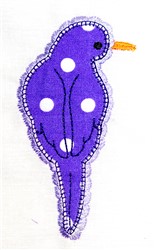 Applique Blue Bird Embroidery Design | EmbroideryDesigns.com