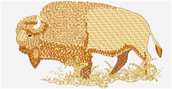 Buffalo Embroidery Design | EmbroideryDesigns.com
