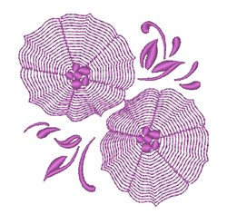 Ripple Blossoms Embroidery Design | EmbroideryDesigns.com