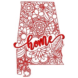 Alabama Embroidery Design | EmbroideryDesigns.com
