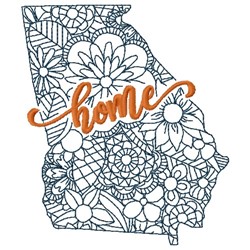 Georgia Embroidery Design | EmbroideryDesigns.com