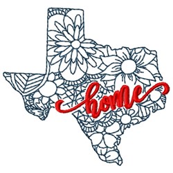 Texas Embroidery Design | EmbroideryDesigns.com