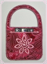 ITH Card Holder Embroidery Design | EmbroideryDesigns.com