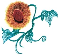 3D Floral Embroidery Design | EmbroideryDesigns.com