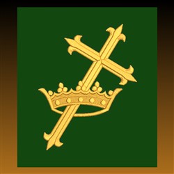 Cross & Crown Embroidery Design | EmbroideryDesigns.com