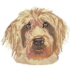 Goldendoodle Embroidery Design | EmbroideryDesigns.com