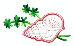 Sea Shell Embroidery Design | EmbroideryDesigns.com