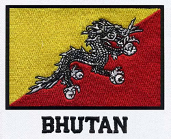 Bhutan Embroidery Design | EmbroideryDesigns.com