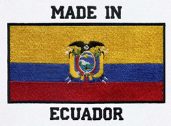 Made in Ecuador Embroidery Design | EmbroideryDesigns.com