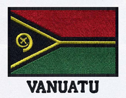 Vanuatu Embroidery Design | EmbroideryDesigns.com