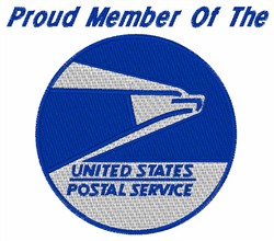 Postal Service Seal Embroidery Design | EmbroideryDesigns.com