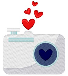 Wedding Camera Embroidery Design | EmbroideryDesigns.com